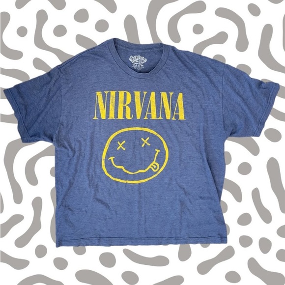Six Fifty One | Tops | Nirvana Oversized Super Soft Tee Shirt By Six ...